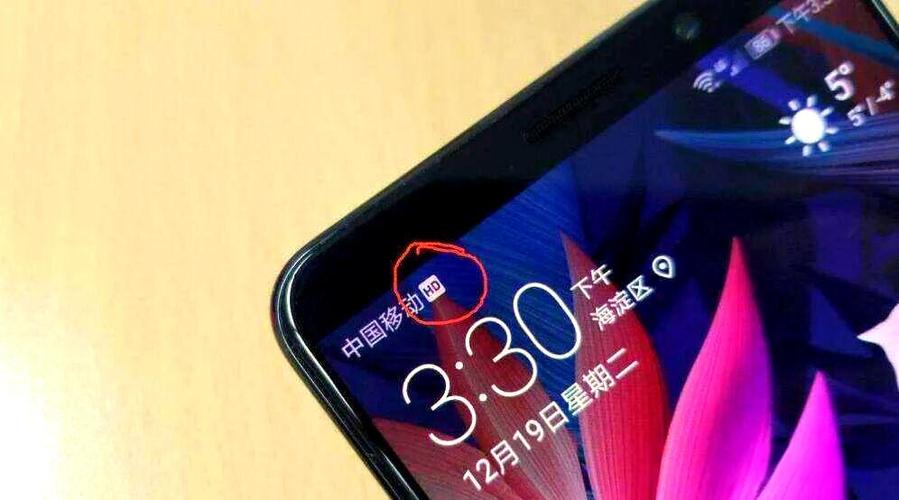 手机上右角有个HD是什么图标