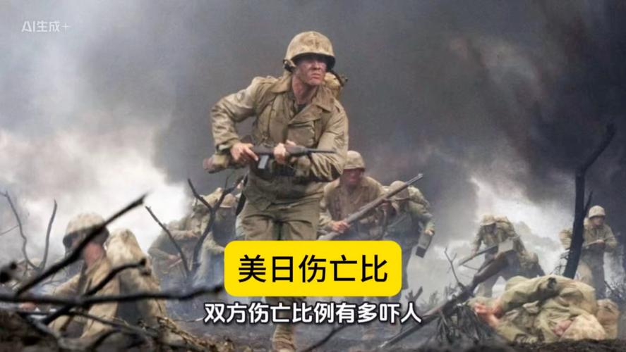 美国二战打死多少日军图标