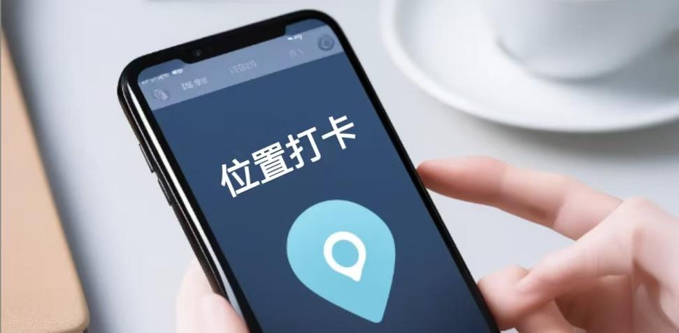 放一台手机在公司打卡图标