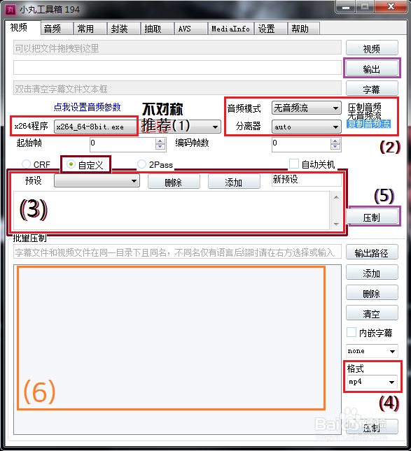megui压制教程截图