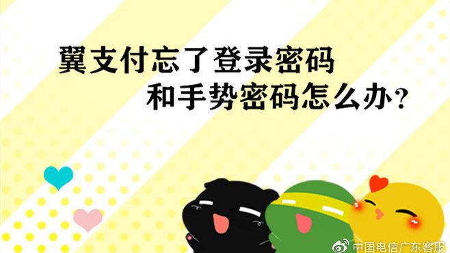 翼支付登录密码忘了怎么办截图