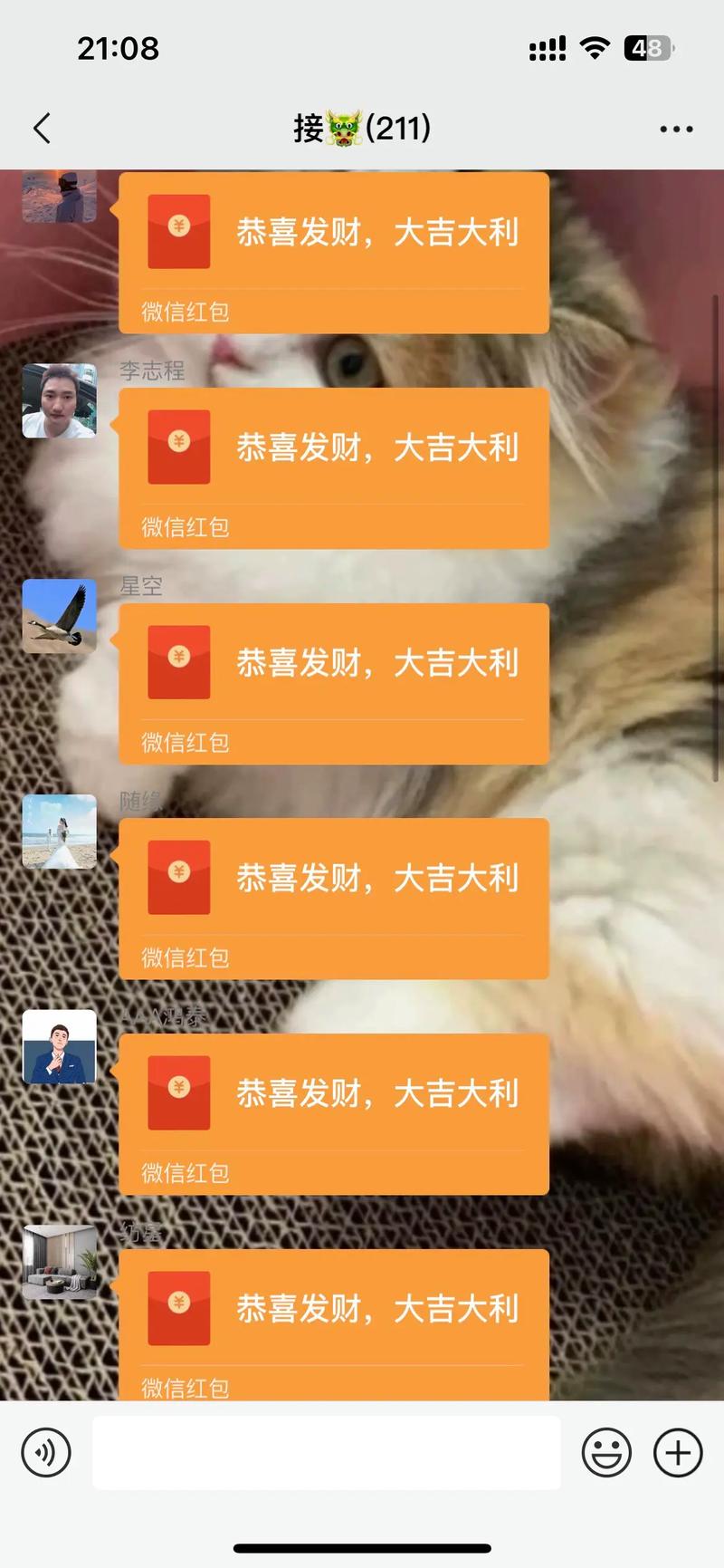 接龙红包lia开头图标