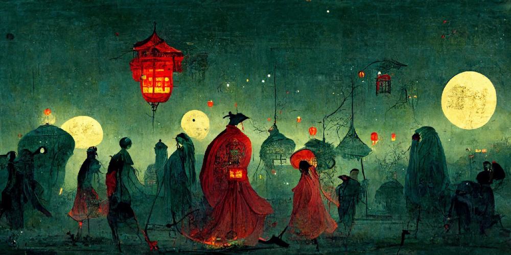 百鬼夜行寓意图标