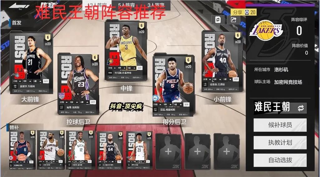 NBA2k24阵容存档图标