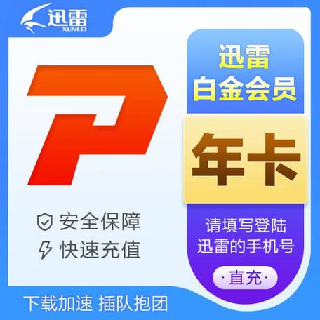迅雷白金会员多少钱一个月图标