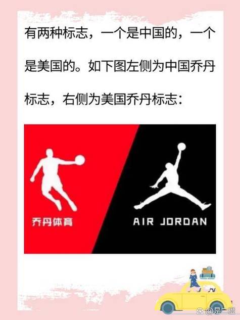 中国乔丹和美国乔丹区别图标