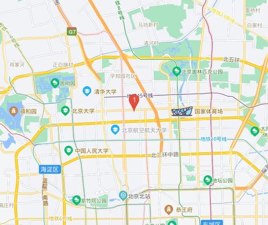 北京海淀区小营西路属于什么街道图标