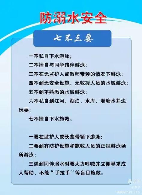 防溺水口诀七句截图