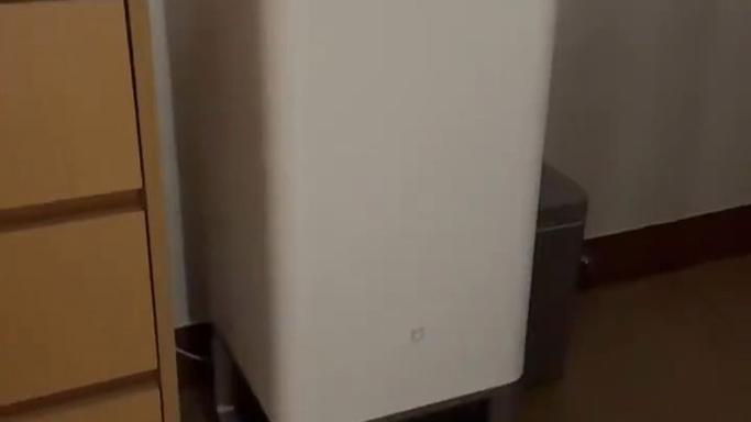 小米加湿器亮紫灯图标