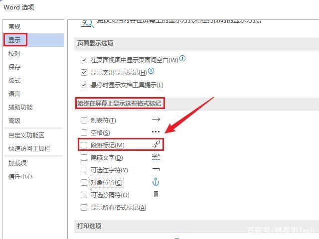 怎么取消word里的回车符图标