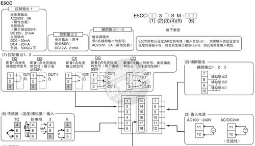 欧姆龙温控表e5ec说明书图标