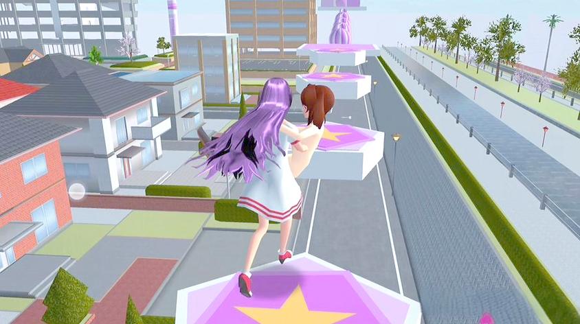 樱花少女跑酷图标