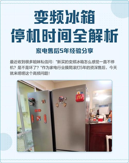 变频冰箱多久停机一次图标