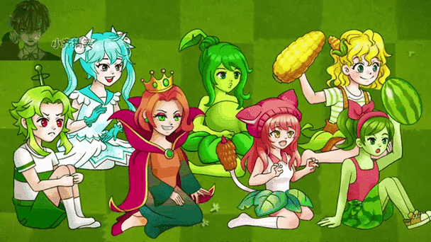 植物大战僵尸美少女战士版图标
