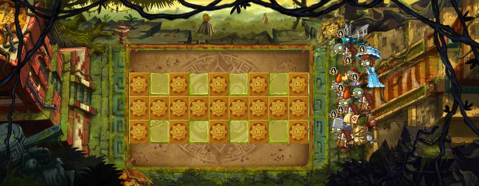 植物大战僵尸2破解版失落之城老版图标