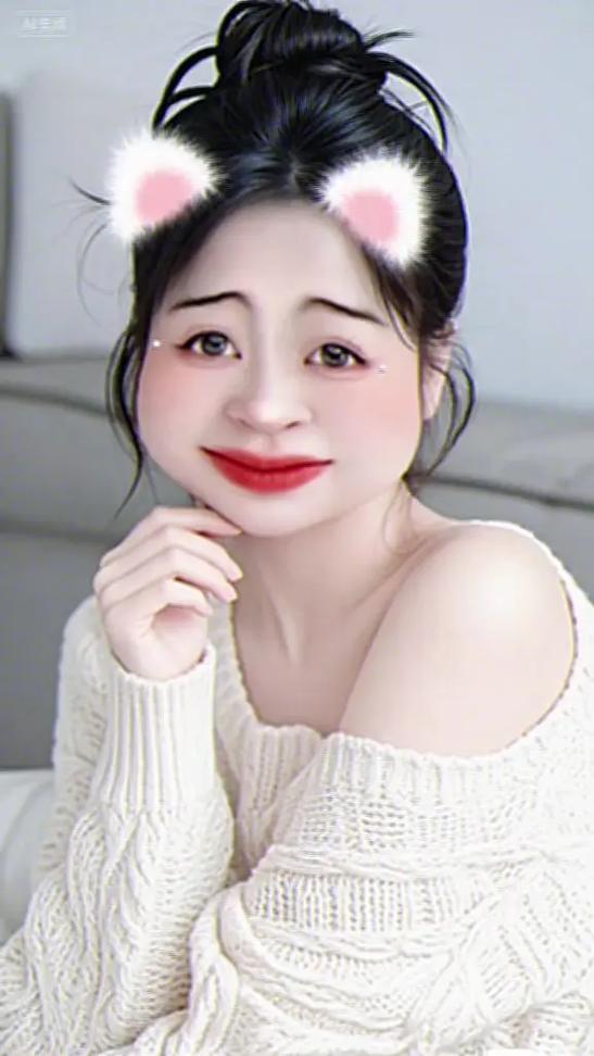 抖音月亮猫耳朵特效截图