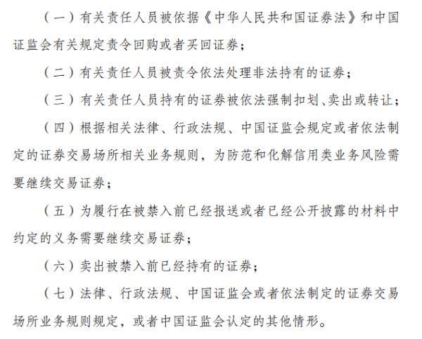 证券市场禁入规定第五条图标