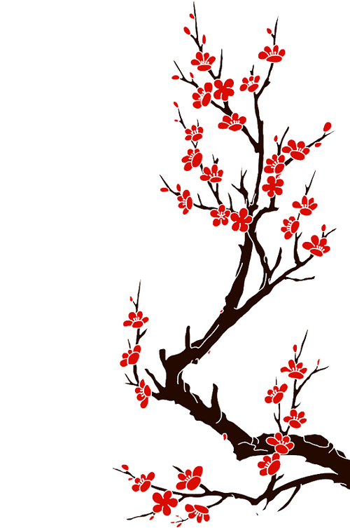 梅花视频素材图标