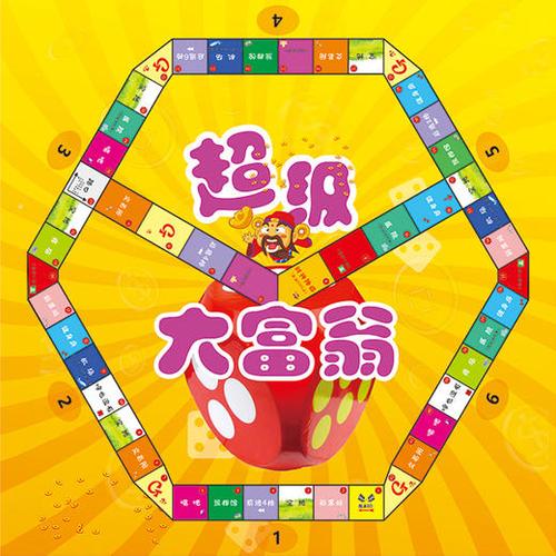 真人版大富翁游戏设计图标