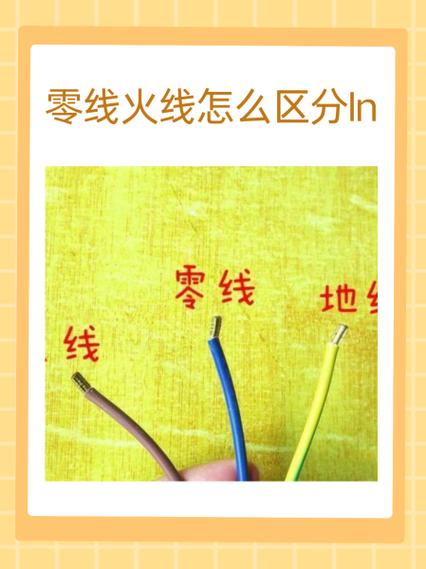 怎样区分火线零线和地线图标