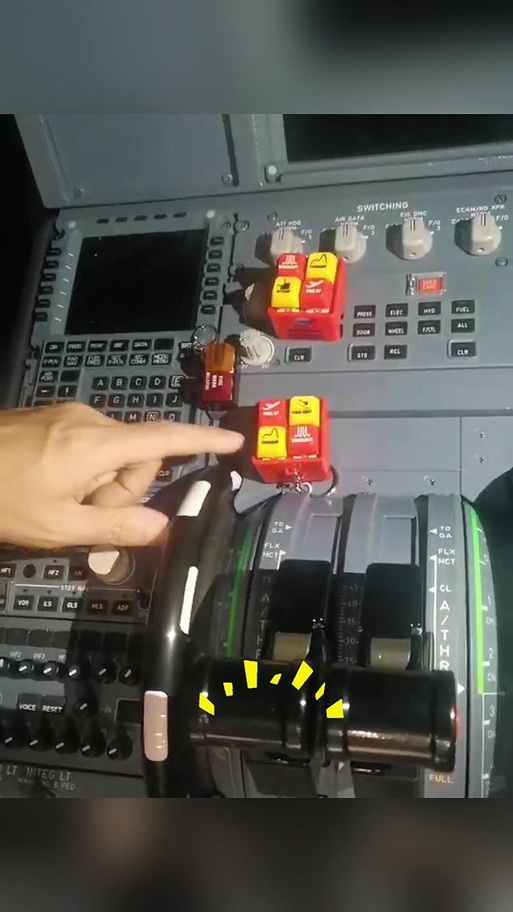 空客飞机的警报声截图