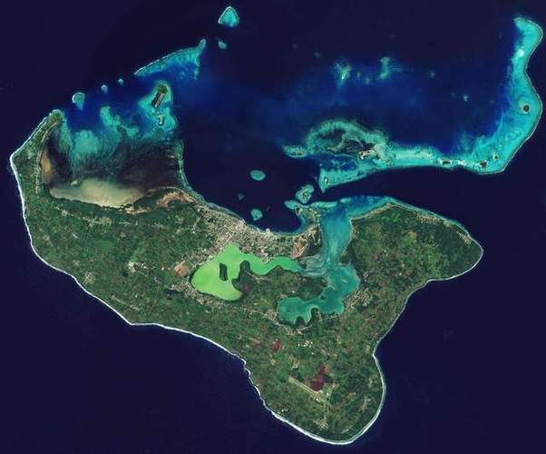 海岛卫星地图截图