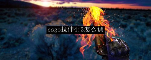 csgo怎么设置4:3截图