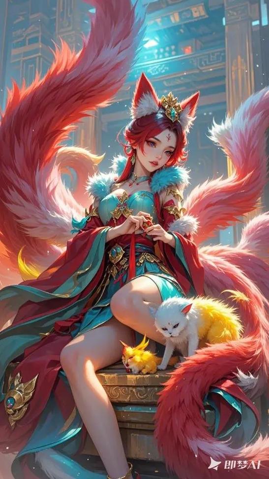 九尾天狐和九尾妖狐图片图标