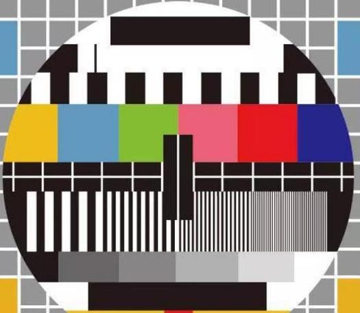 电视机出现一个圆圈黑点截图