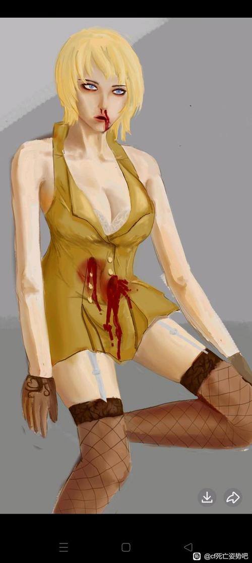 大逃杀女角色倒地死亡图标