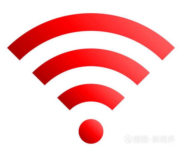 wifi信号灯是红色