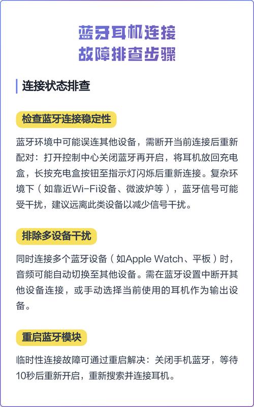 蓝牙耳机故障一览表图标