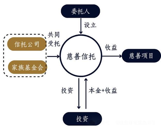 家庭基金会成立流程图标