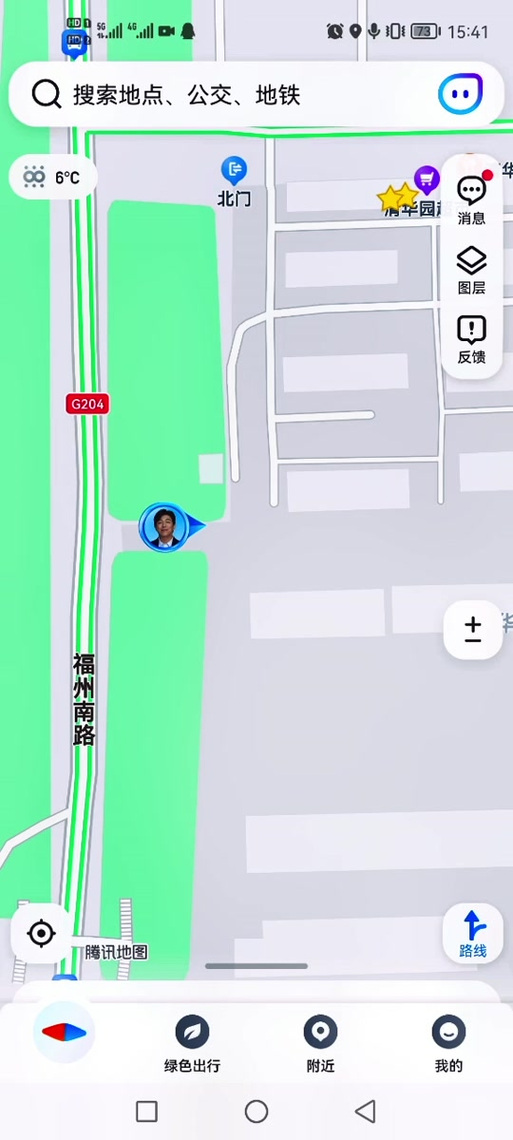 腾讯地图街景模式不见了截图