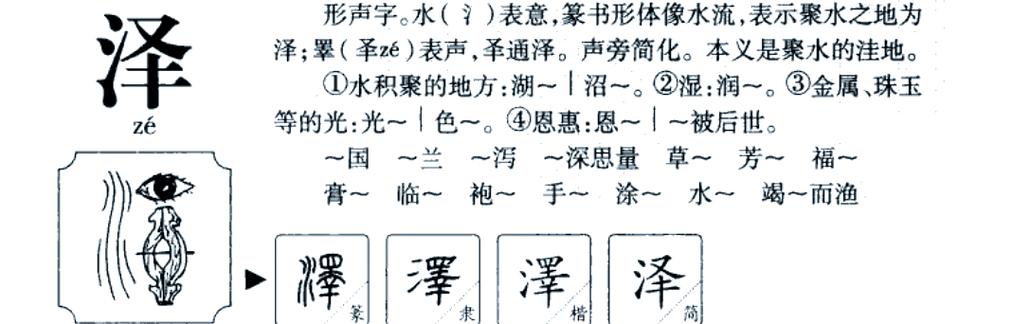 以泽这个名字寓意图标