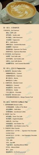 中英文菜单对照表