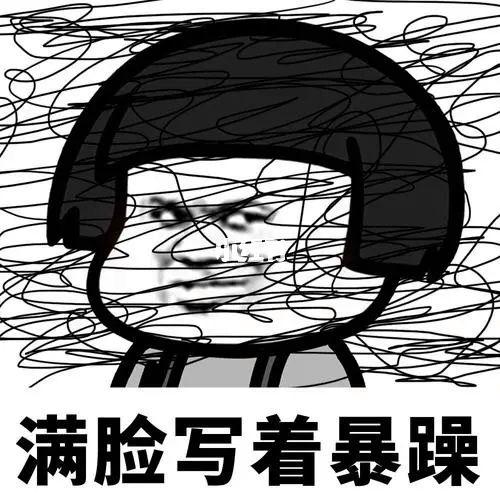 心情逐渐暴躁表情包