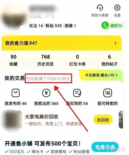 闲鱼上的钱什么时候能到账啊图标