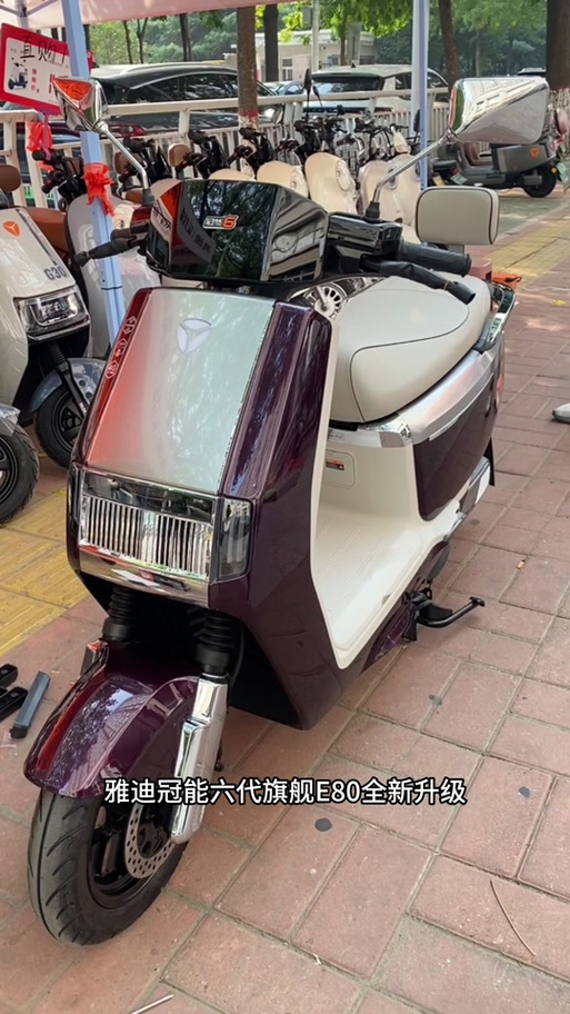 雅迪e8隐藏功能图标