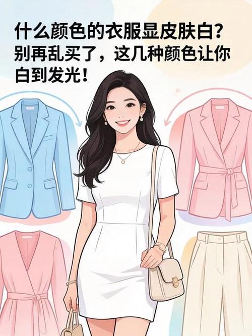 啥颜色衣服显白图标