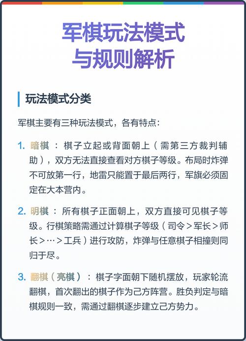 军棋暗玩法规则截图