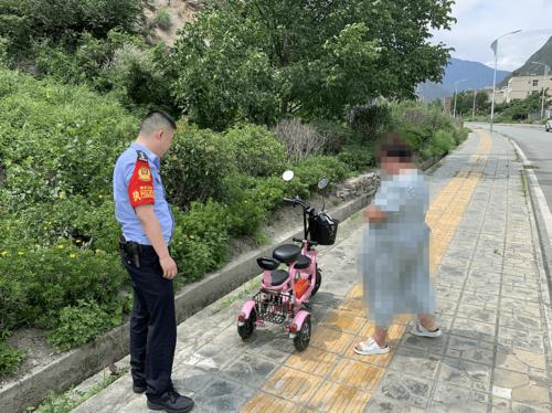 电动车没拔钥匙在小区被骑走了