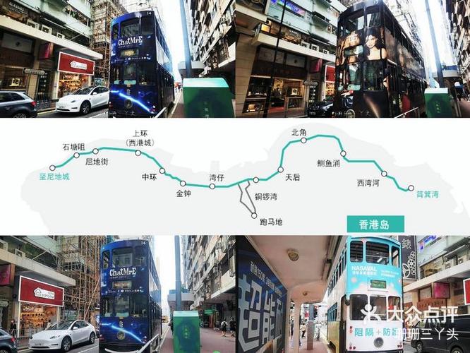 香港叮叮车路线表图图标