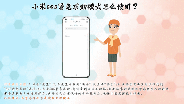 小米的sos紧急求救模式图标