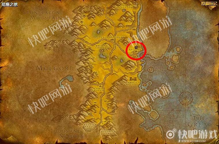 魔兽世界怀旧服修玛坐标图标
