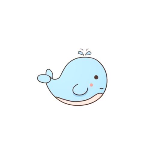 海豚漫画图标