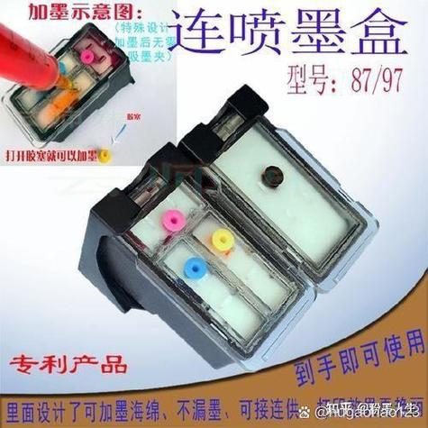 连供,连喷和易加墨盒的区别图标