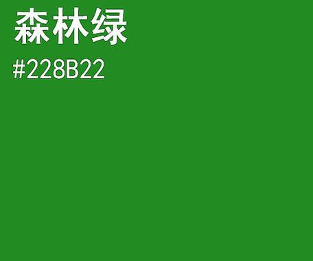 森林绿是什么样的颜色图标