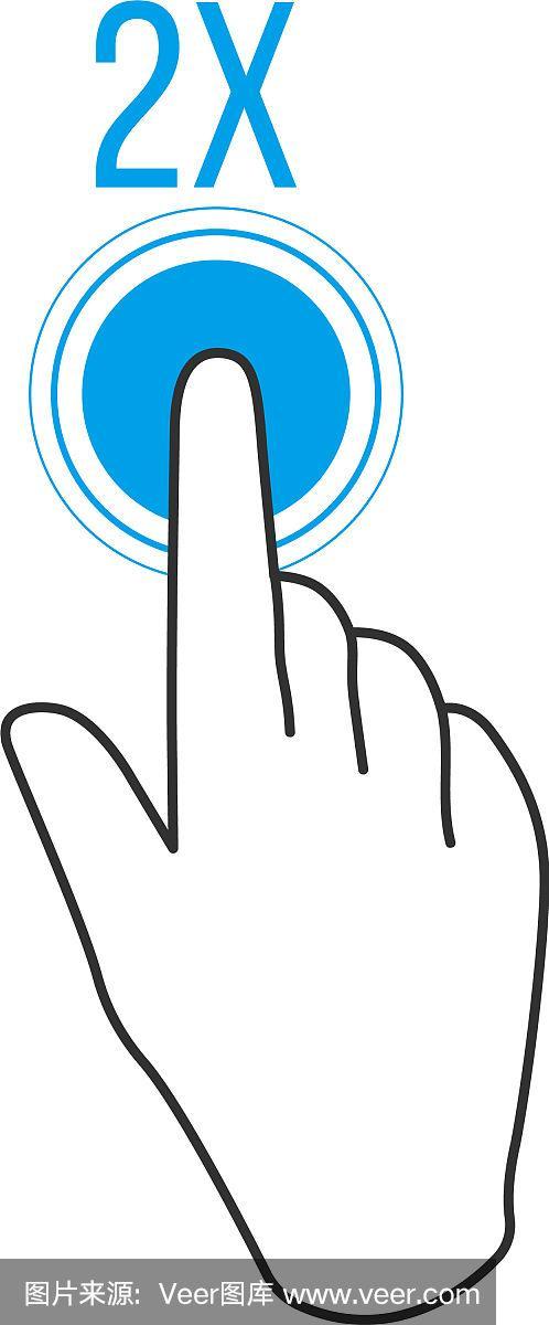 双击图标显示属性图标
