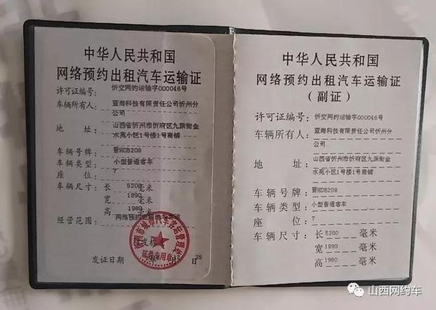 网约车需要什么证件图标